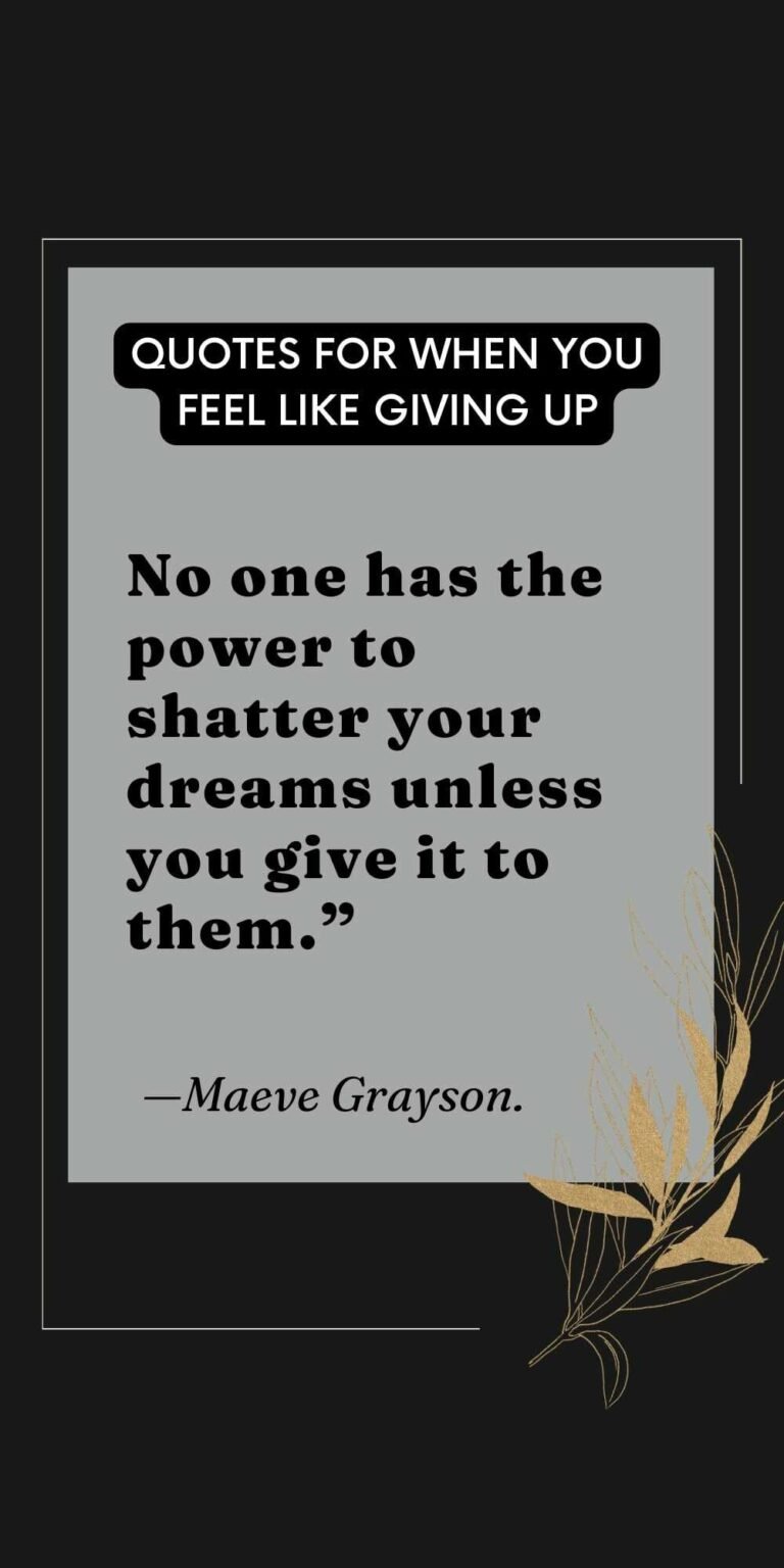 Amazing Feel Like Giving Up Quotes | Dare Your Lifestyle