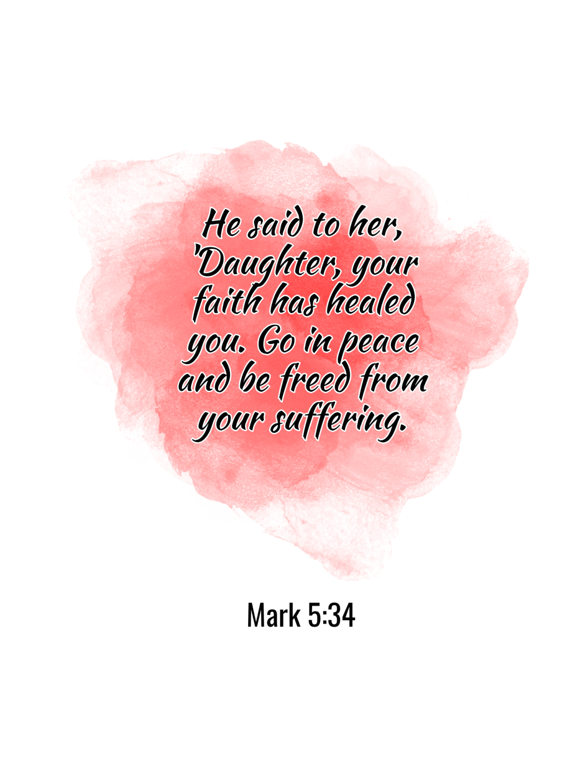 12 Free Printable Bible Verses On Healing | Dare Your Lifestyle