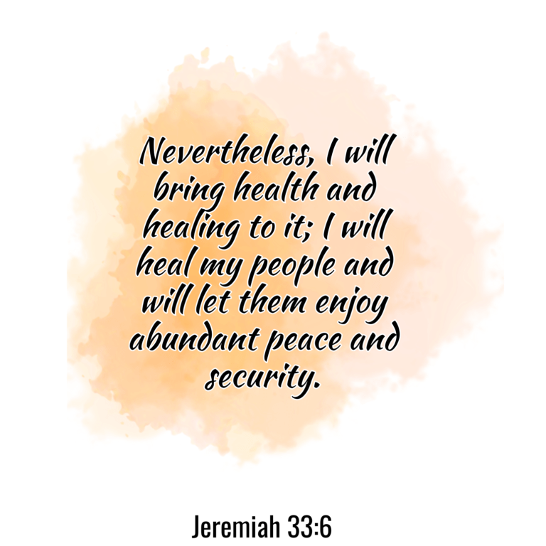 12 Free Printable Bible Verses On Healing | Dare Your Lifestyle