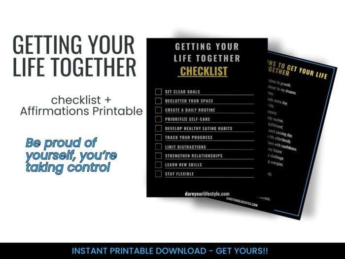Getting your life together Tips | Dare Your Lifestyle